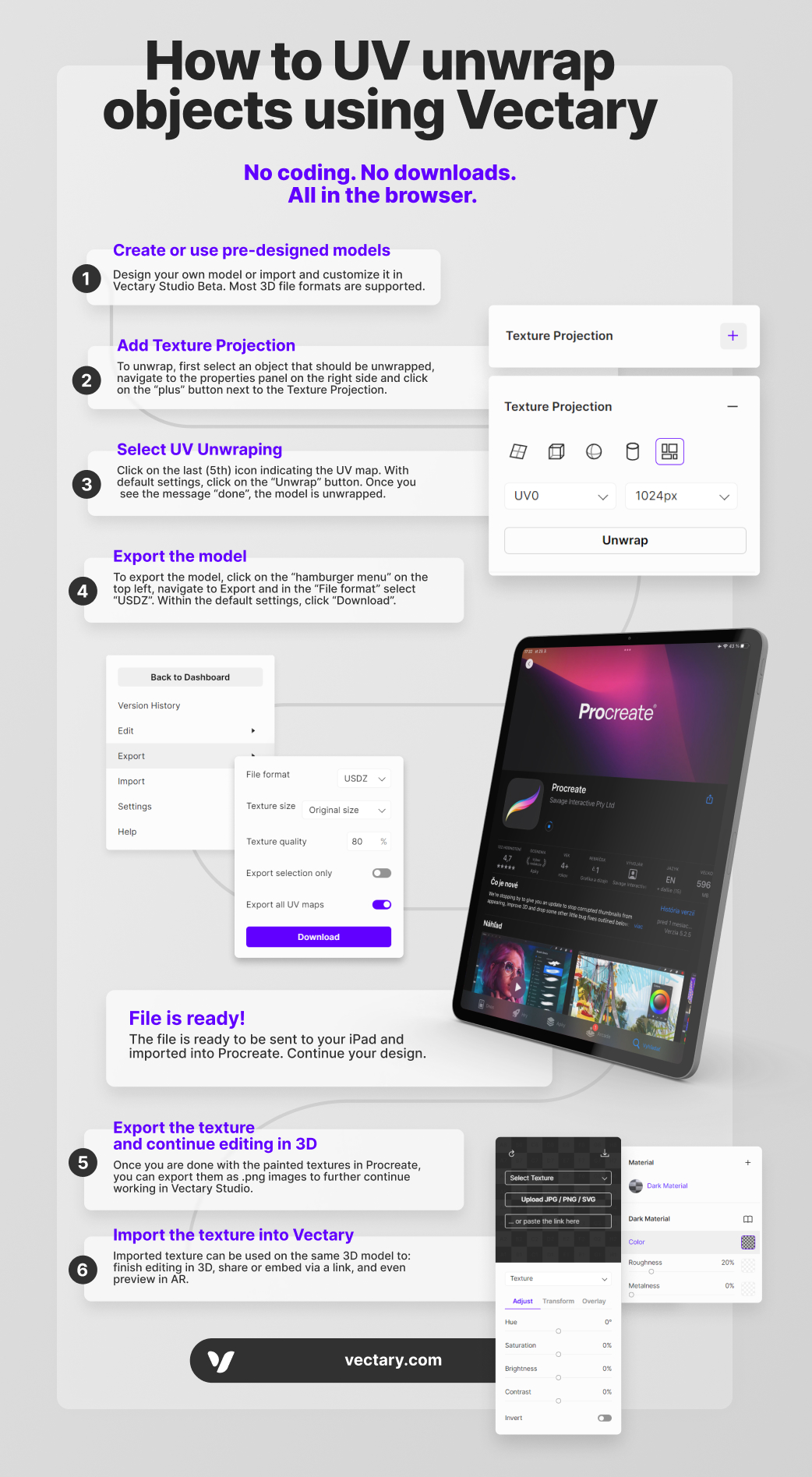 Vectary | Smooth sailing between 3D and 2D design